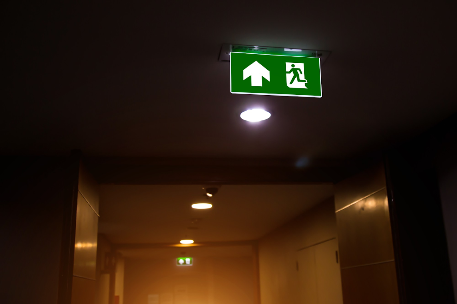 Emergency Exit Sign Replacement Lamps LOW LEVEL ALL LED EXIT